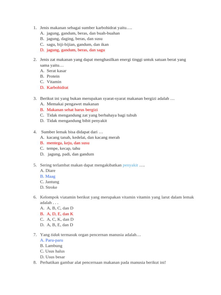 Bahan Soal PTS2 IPA Kls 8 2022 | PDF
