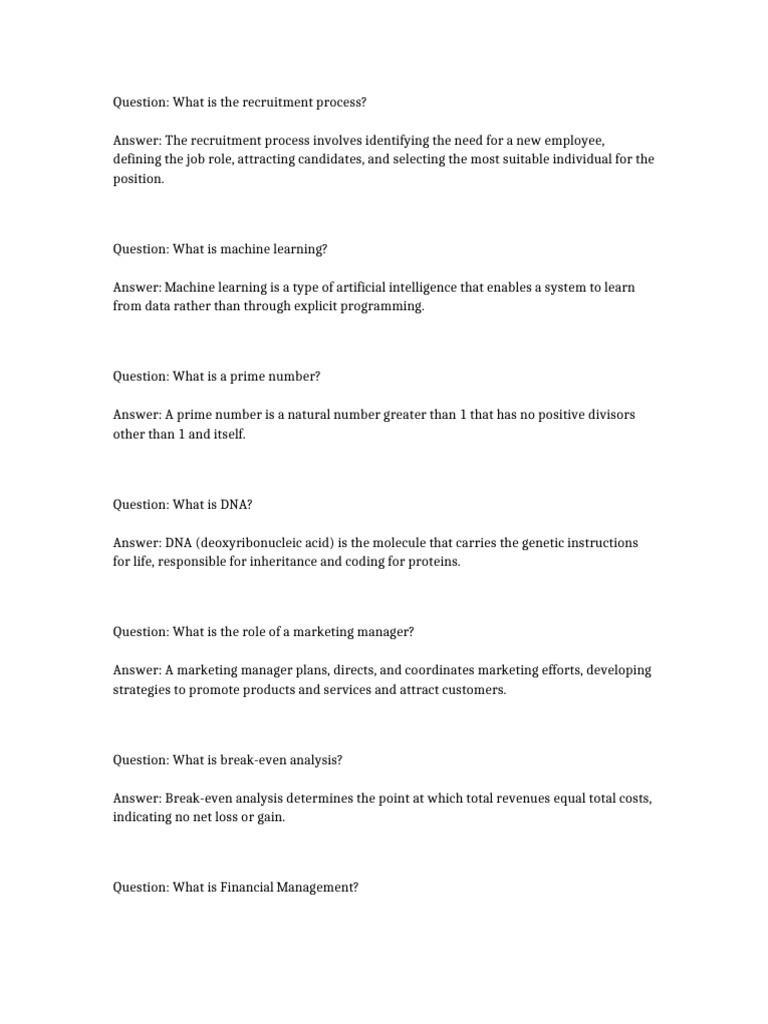 Business & Tech Basics Explained | PDF | Career & Growth | Business