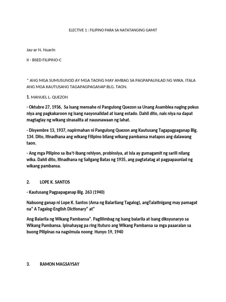 ELECTIVE 1 - FI-WPS Office | PDF