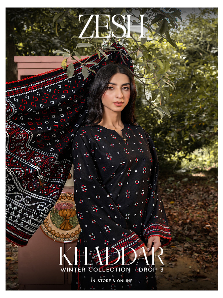 Zesh Khaddar Drop-3 | PDF