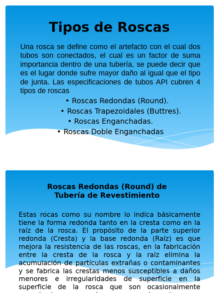 Tipos de Roscas | PDF