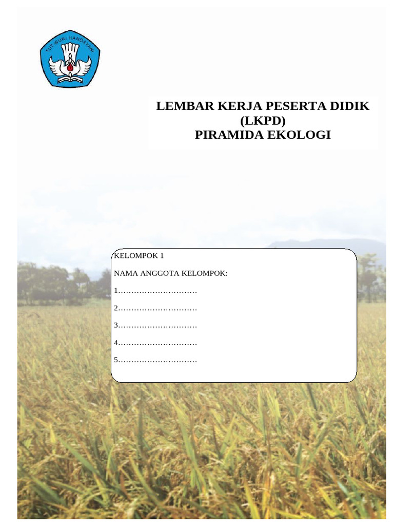 LKPD Analisis Piramida Ekologi | PDF
