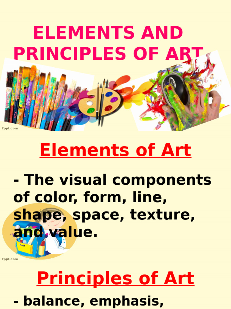 Elements and Principles of Art | PDF | Vision