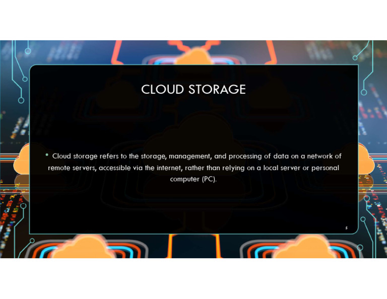 Cloud Storage | PDF