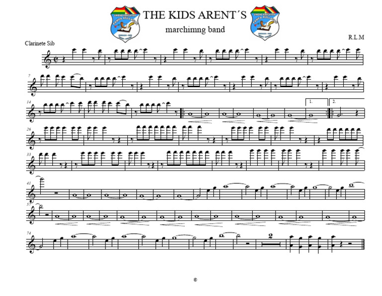 CLARI. MARCHING Fill | PDF