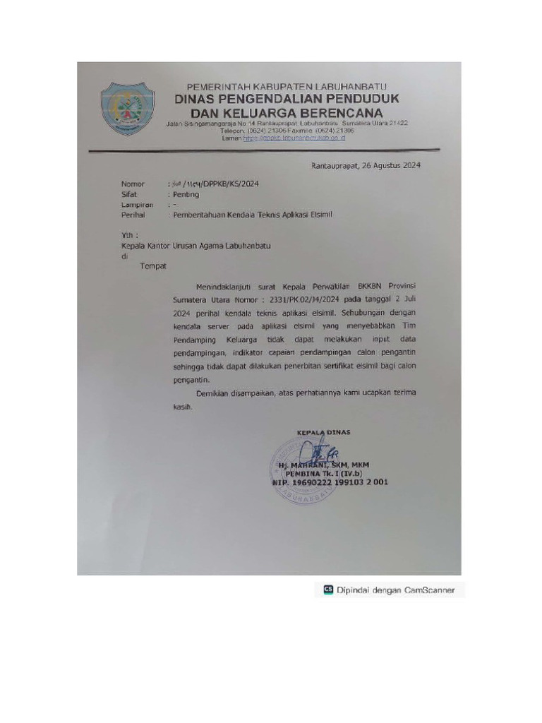 Dinas Pendalian Penduduk | PDF