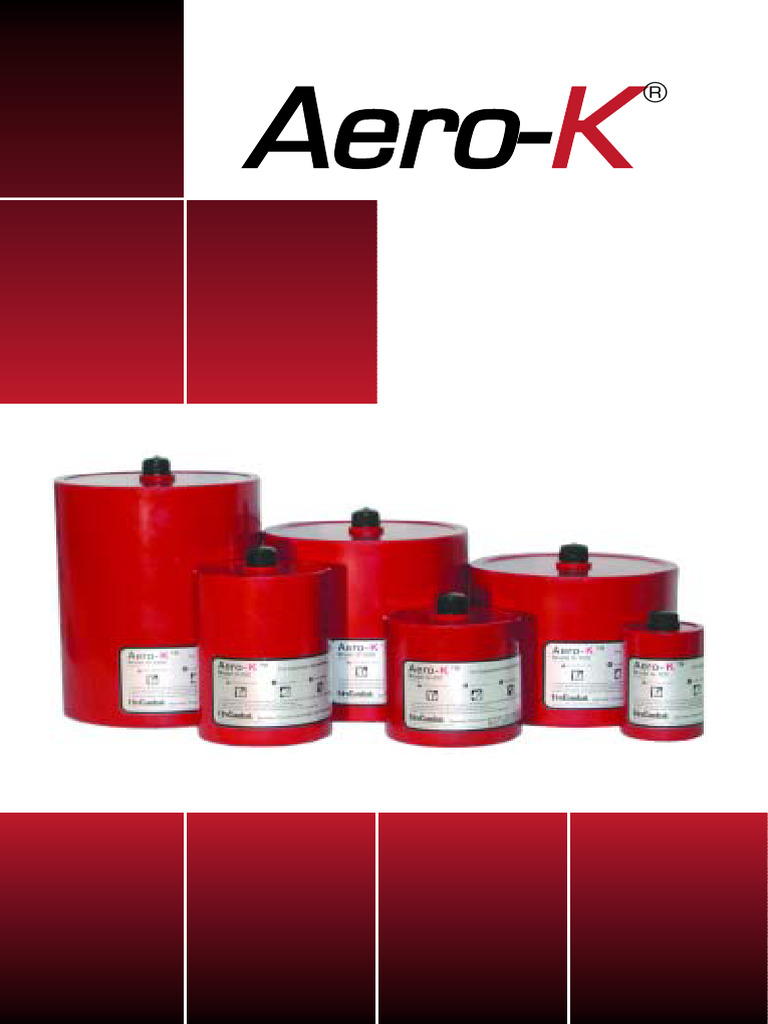 Aero-K Fire Suppression System | PDF | Firefighting | Particulates