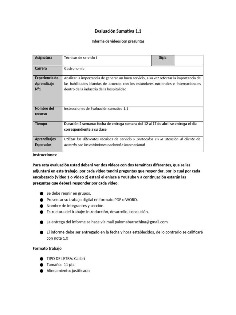 Evaluación Sumativa 1 | PDF | Tecnología