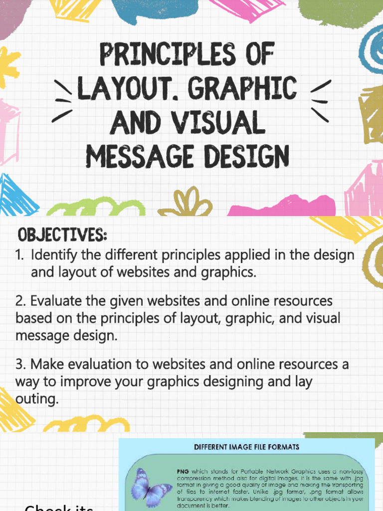 Principles of Layout, Graphic and Visual Message | PDF | Typography ...