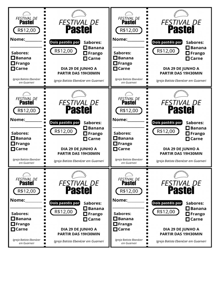 Ticket Almoço | PDF