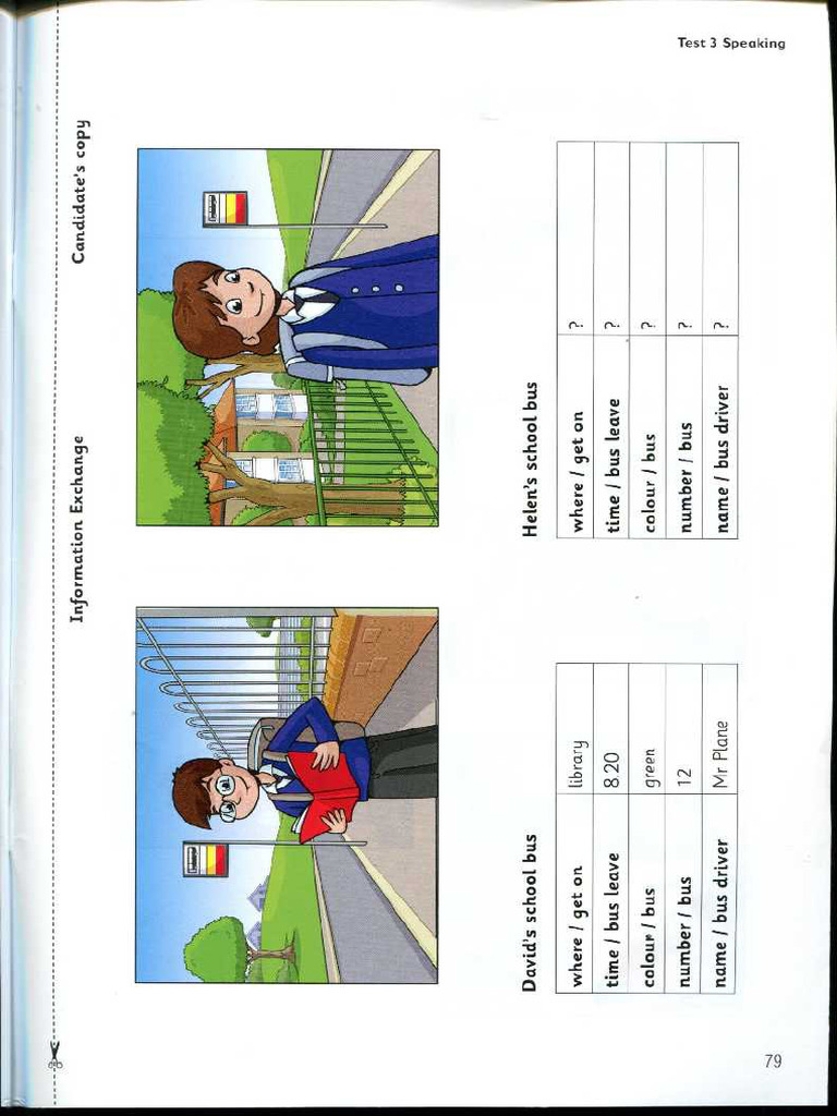 Test 3 Flyers 9 - Information Exchange 2 | PDF