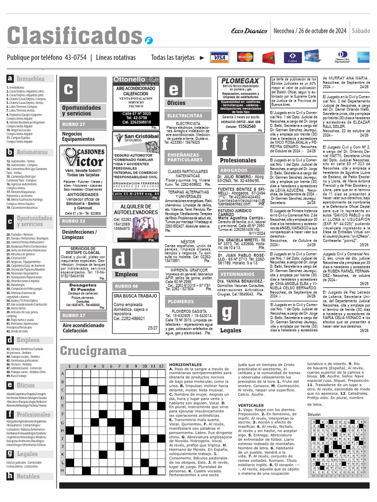 Clasificados 26 | PDF