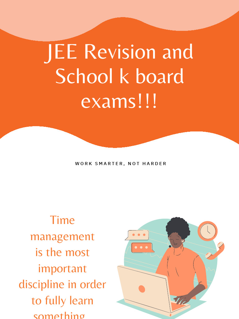 JEE Revision and School Exams | PDF