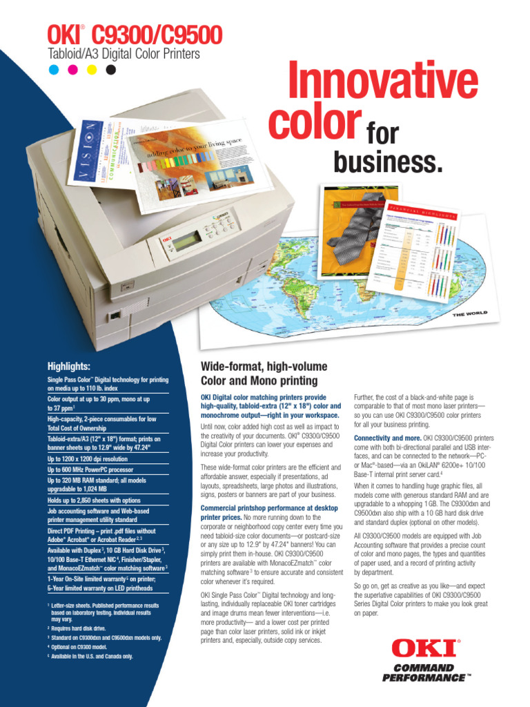 Innovative color | PDF | Printer (Computing) | Computer Engineering