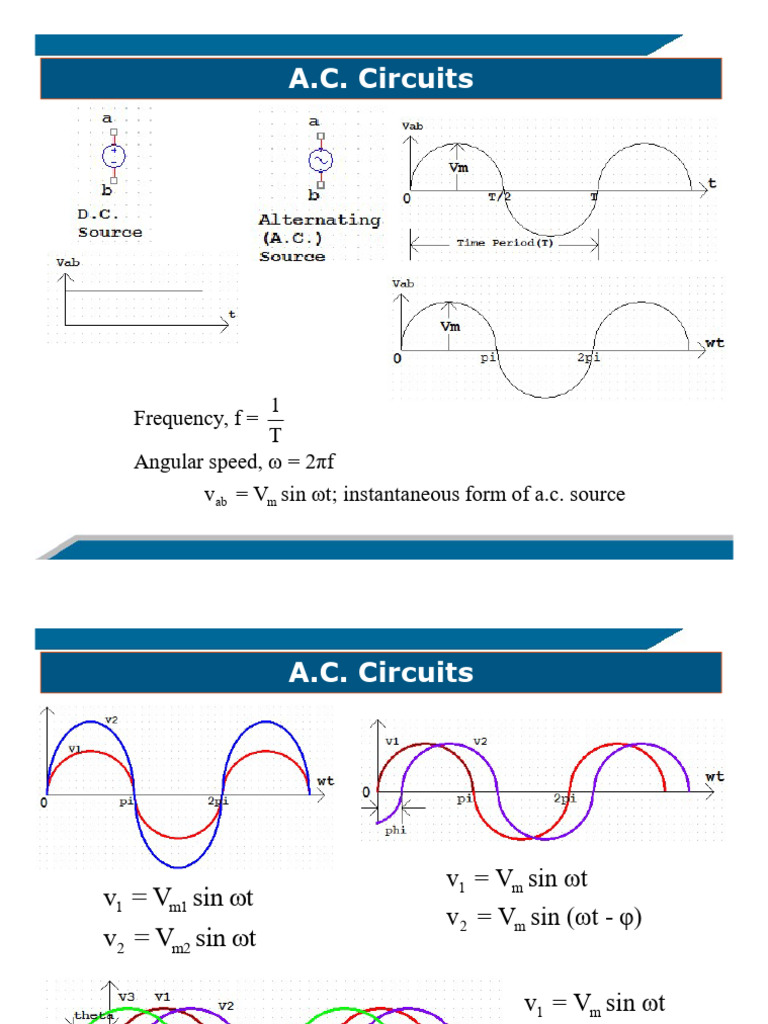 BEE_Ch 2_new | PDF | Root Mean Square | Electrical Impedance