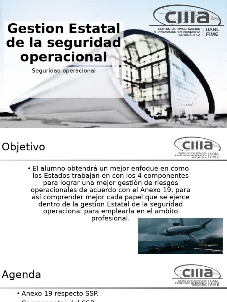 Gestión Estatal de La Seguridad Operacional | PDF | Valores | Estado ...