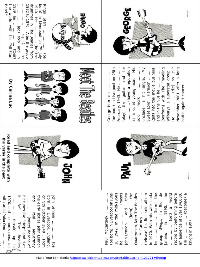beatles mini book | PDF | John Lennon | The Beatles
