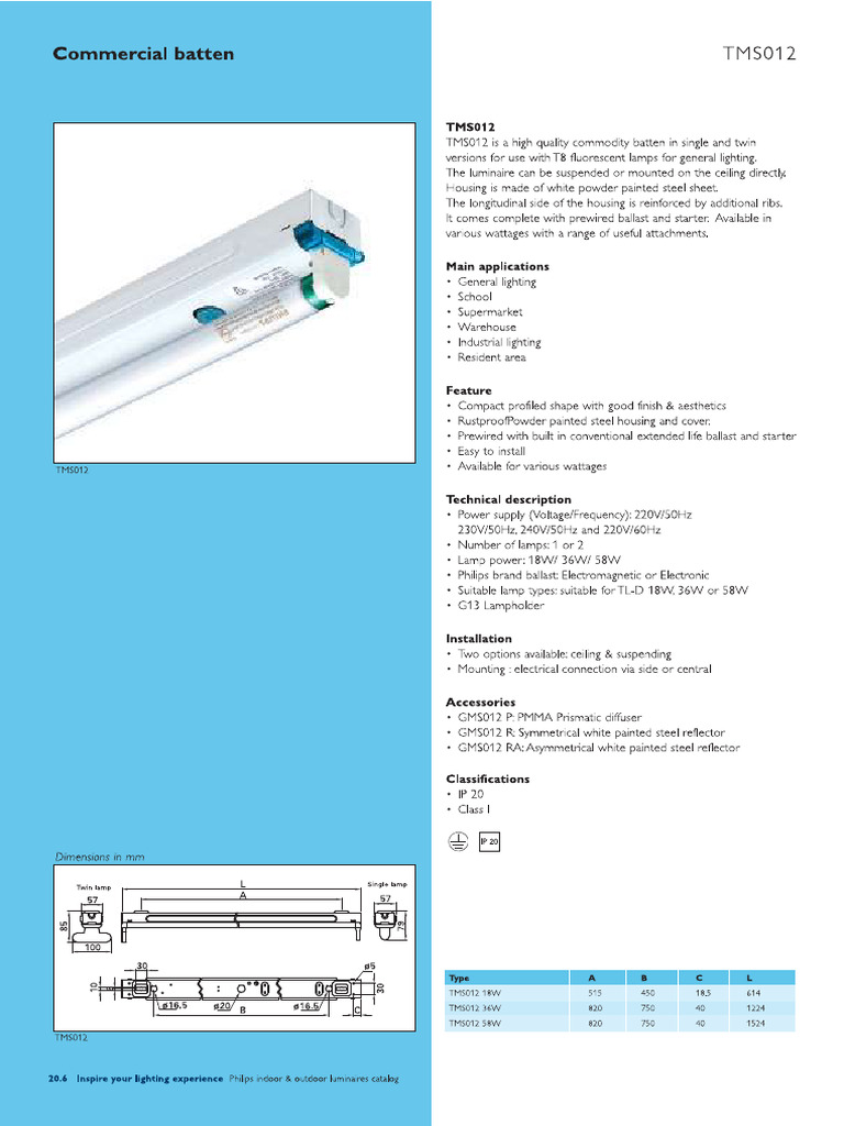 Brosur Philips TMS012 | PDF