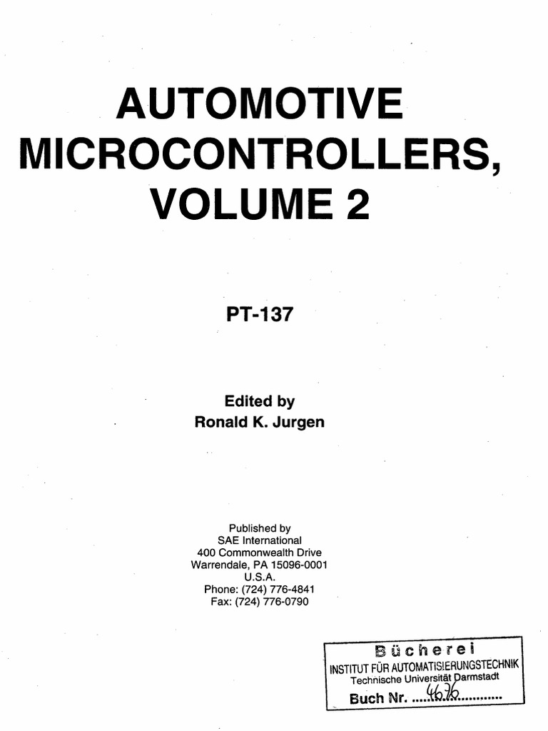 Automotive Microcontroller | PDF | Microcontroller | Manufactured Goods