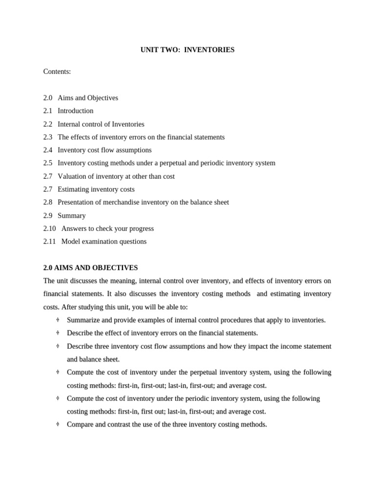 module Inventory | PDF | Inventory Valuation | Inventory