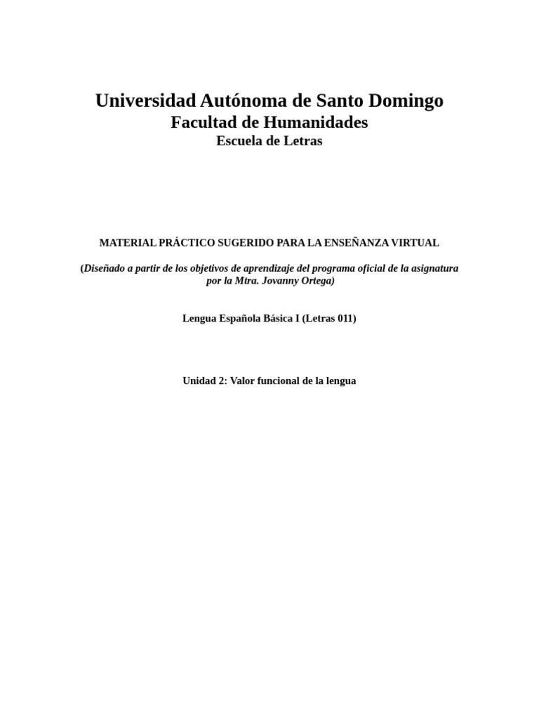 primera tarea de la unidad 2 | PDF