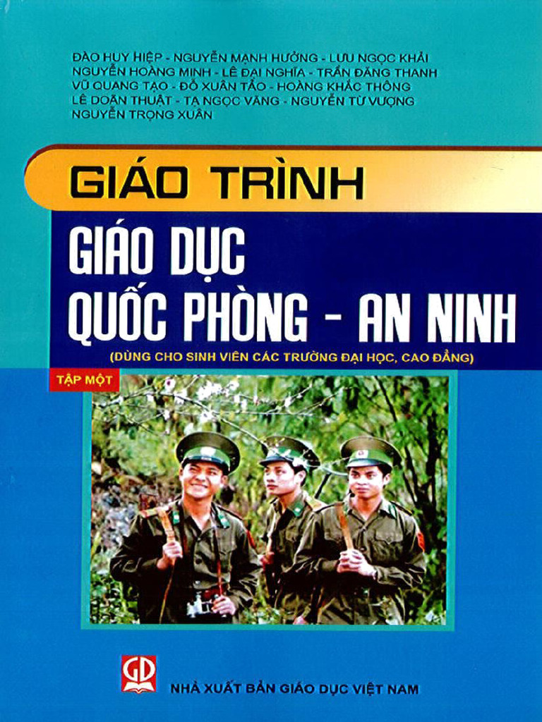 FILE_giao Trinh Giao Duc Quoc Phong an Ninh Tap Mot (1) (1) | PDF