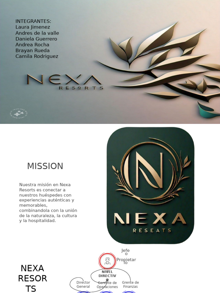 Organigrama Nexa Resorts | PDF | Economias | Business