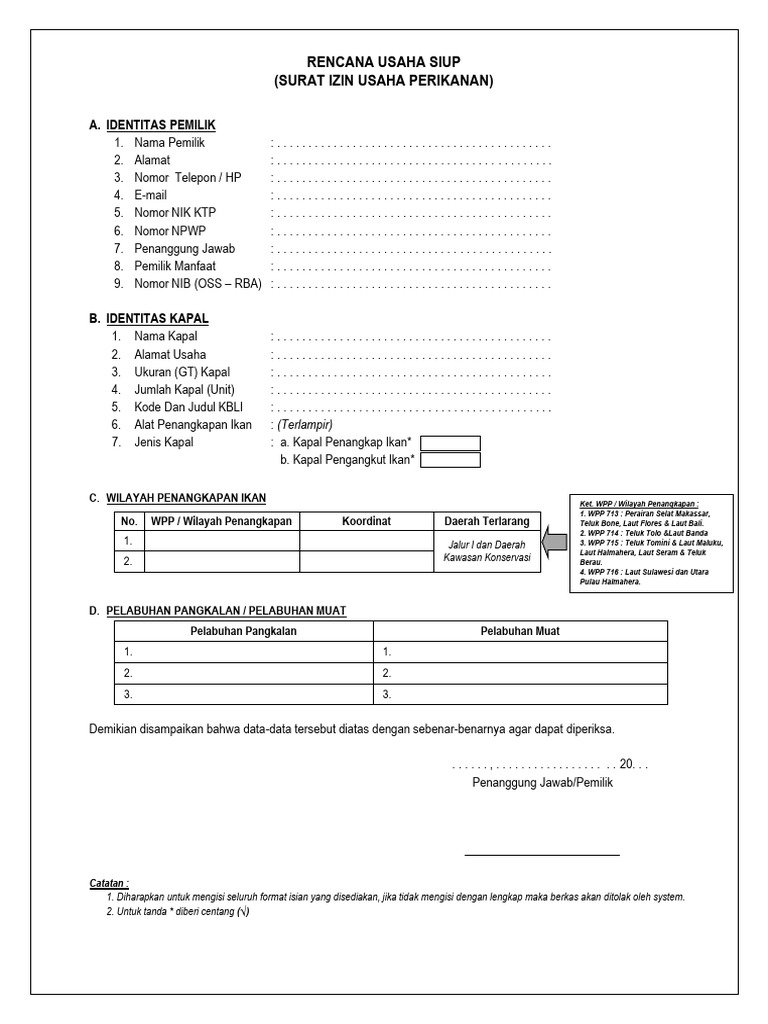 Rencana Usaha SIUP (OSS-RBA) | PDF