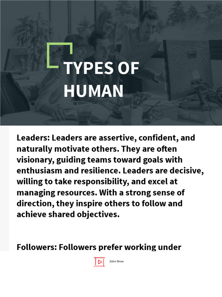 Leaders and Follower | PDF | Self-Improvement