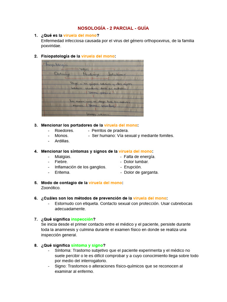 Guía de Viruela del Mono y Rabia | PDF | Rabia | Intestino grueso