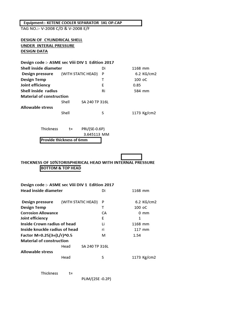 Eqt THK Cal | PDF | Mechanical Engineering | Industrial Processes