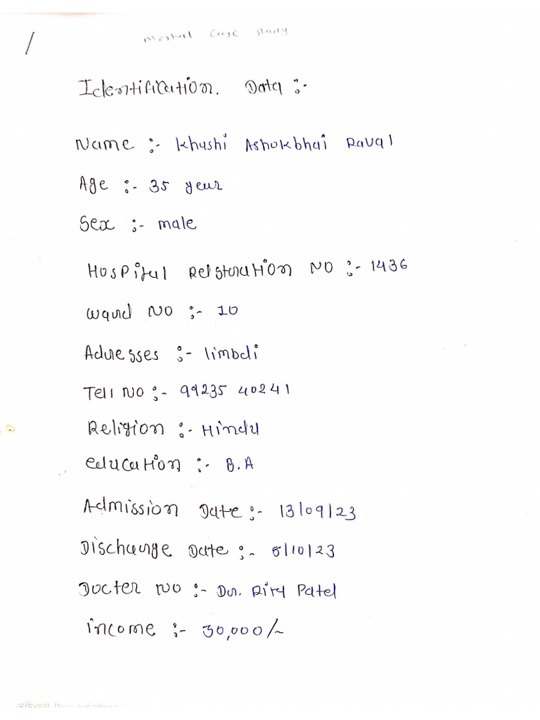 MHN Case Study | PDF