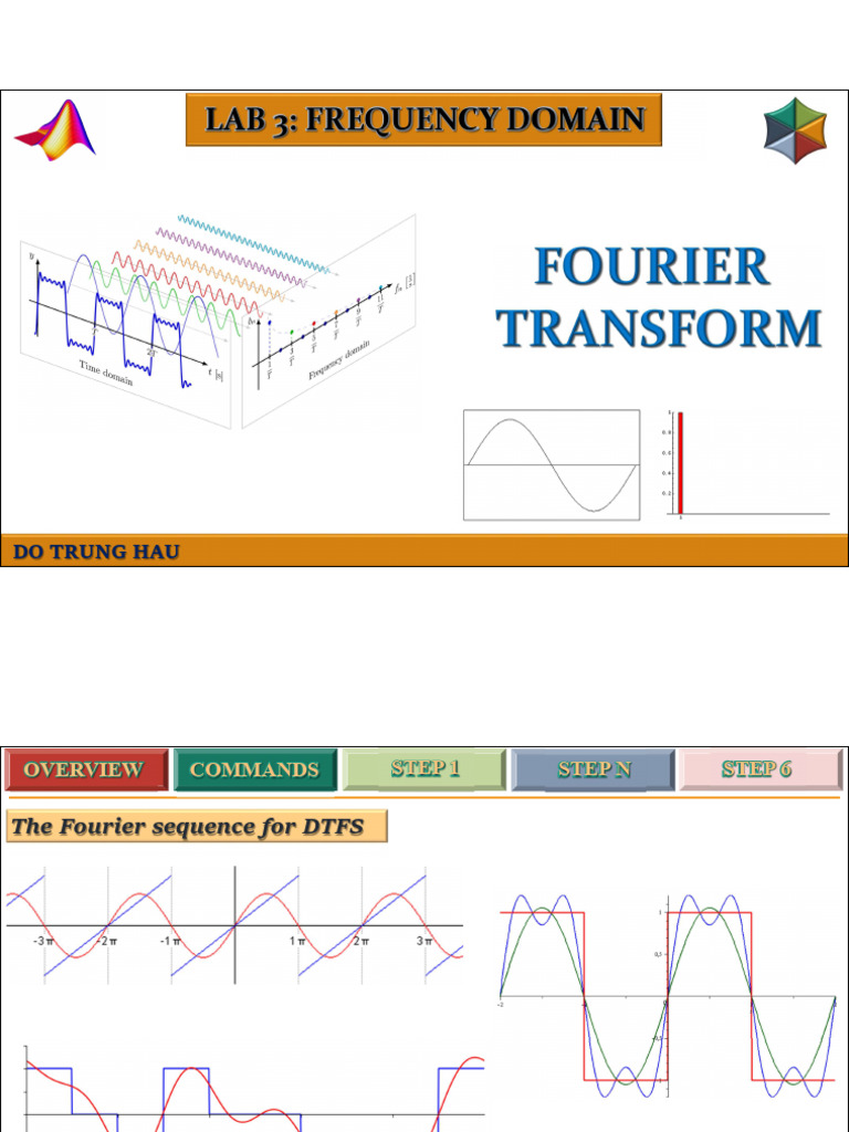 Matlab Lab 3 | PDF | Discrete Fourier Transform | Algorithms