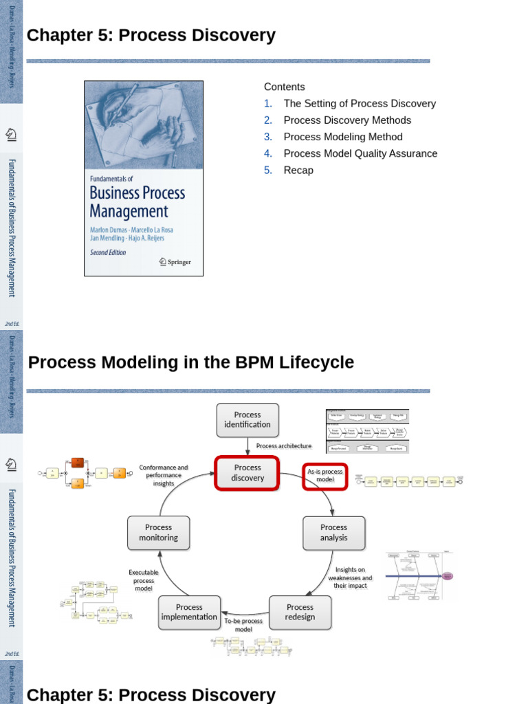 FBPM2 Chapter05 ProcessDiscovery | PDF | Intelligence Analysis | Information