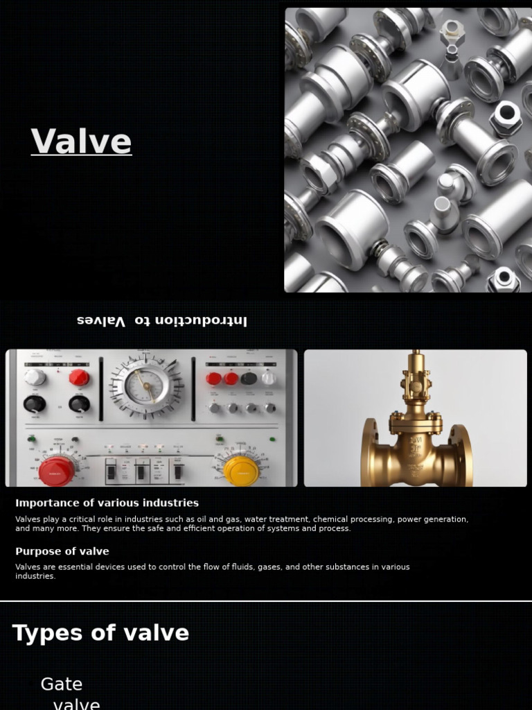 Presentation (Valve) | PDF | Valve | Liquids