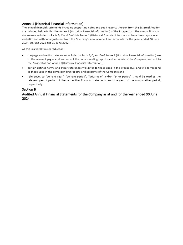 Prospectus | PDF | Finance & Money Management