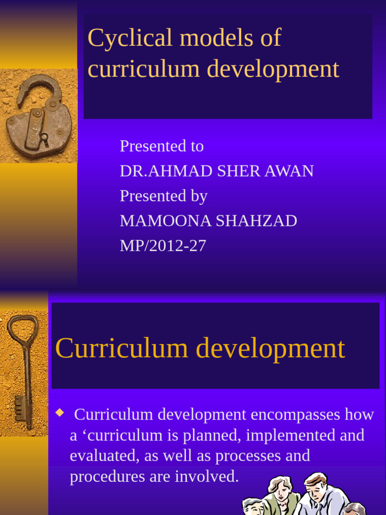 Cyclical Models in Curriculum Development | PDF