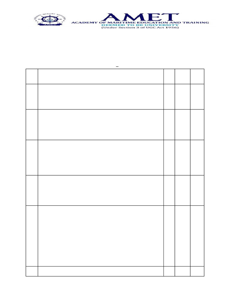 BSS - Unit-3 | PDF | Anchor | Oil Tanker