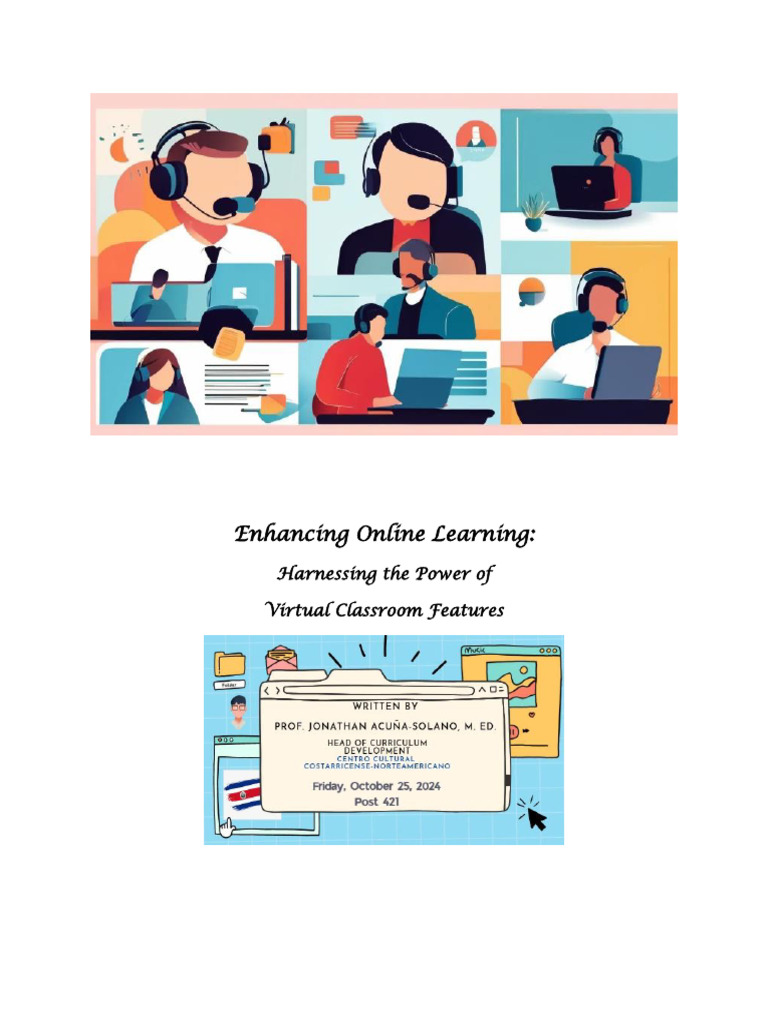 Enhancing Online Learning Leveraging Key Features of Virtual Classrooms | PDF | Learning ...
