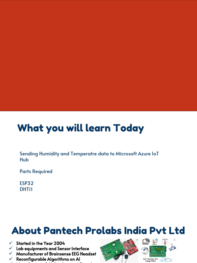 DAY12-Introduction To IoT Hub | PDF | Arduino | Internet Of Things