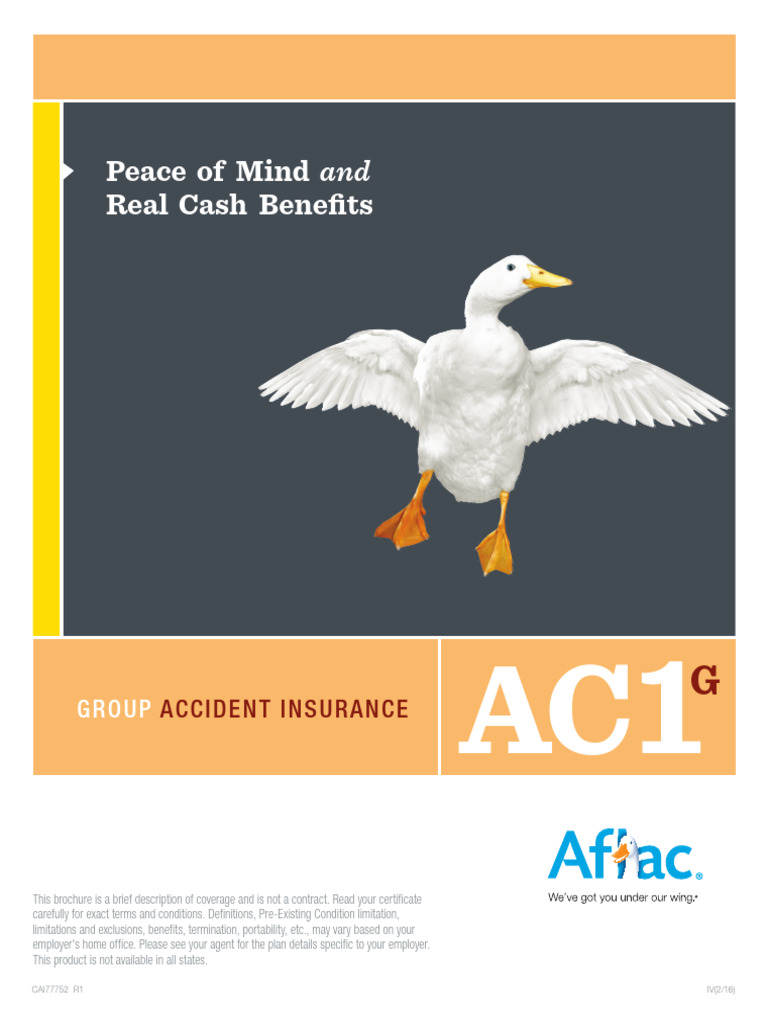 2024 Aflac - Accident Brochure | PDF | Physical Examination | Insurance