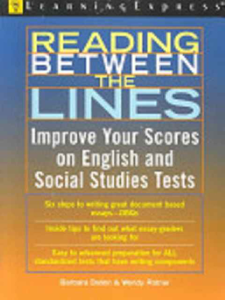 Reading Between The Lines (Academic Exam Prep. and Tutorial Guides ...