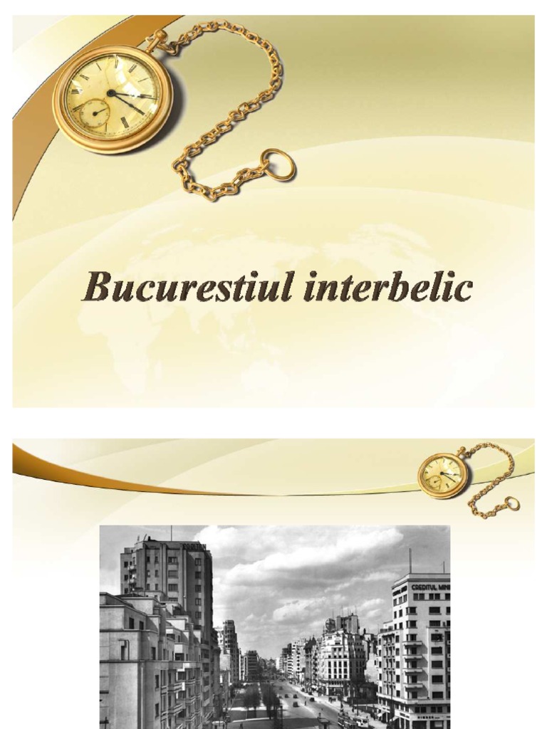 Bucurestiul Interbelic | PDF