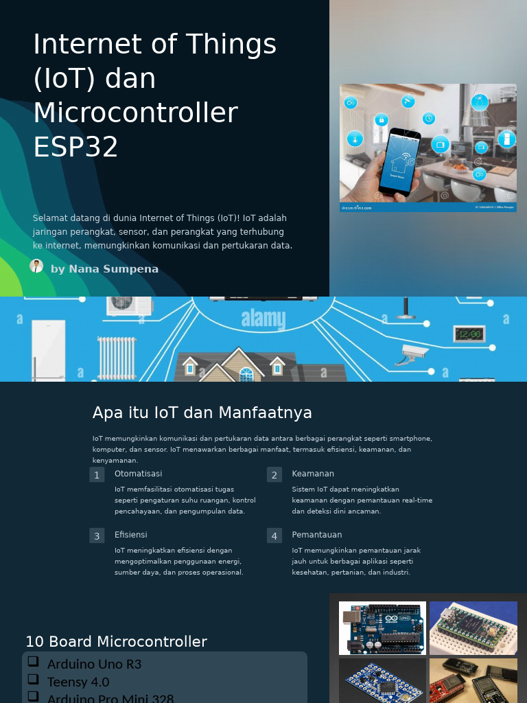 Internet of Things IoT Dan Microcontroller ESP32 | PDF Internet of Things IoT Dan Microcontroller ESP32 | PDF