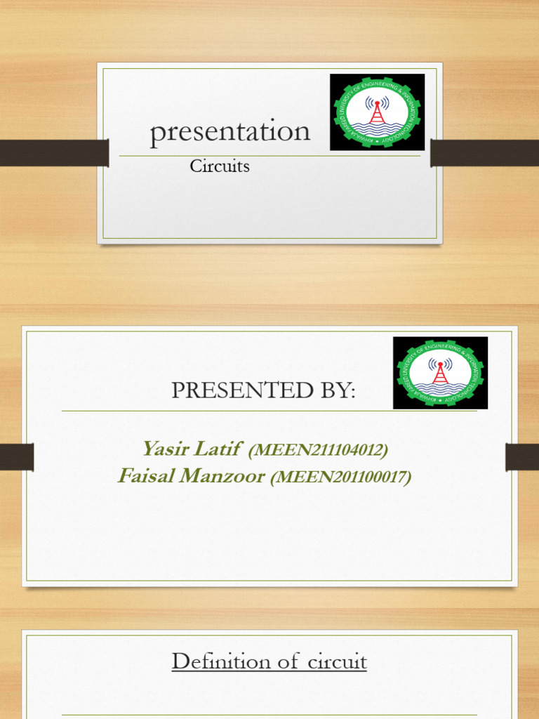 Meen211104012 Presentation Electrical Engineering Pdf