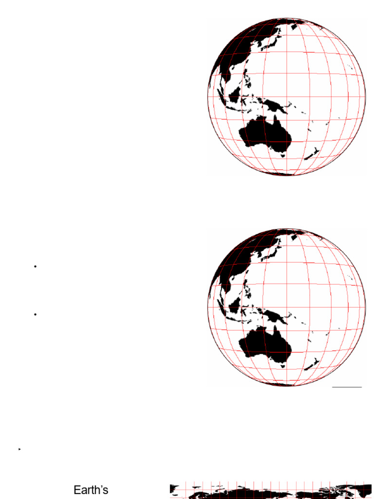 02 Basic Coordinate Systems and Map Projections | PDF | Latitude ...
