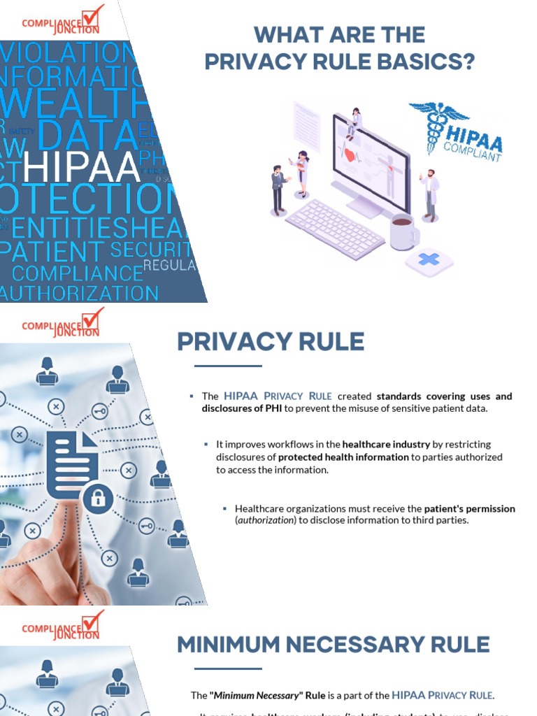3-HIPAA Privacy Rule | PDF | Social Science | Law