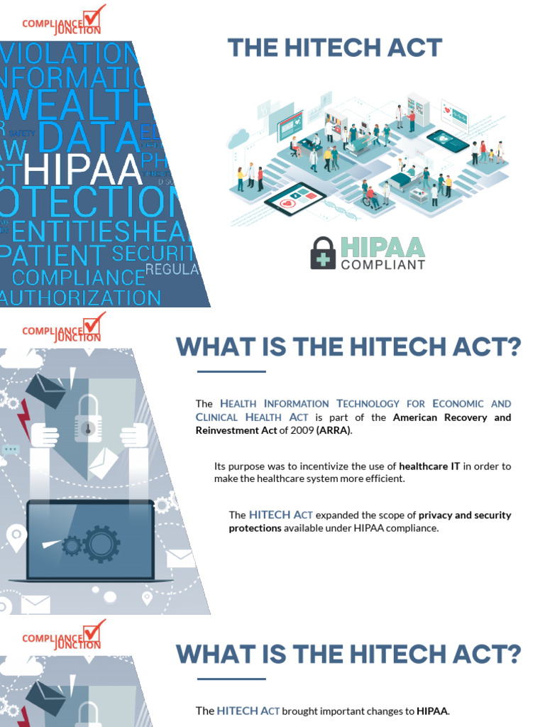 2-HITECH Act | PDF | Self-Improvement