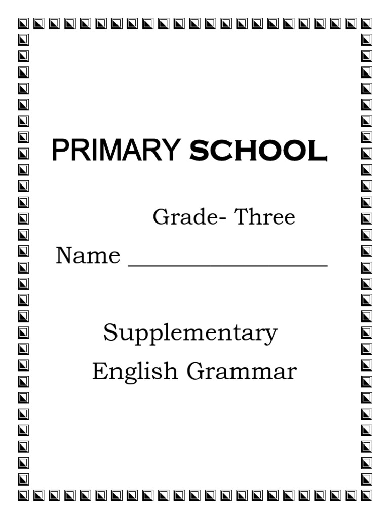 Grade 3 English Grammar Basics | PDF | Penguin | Question