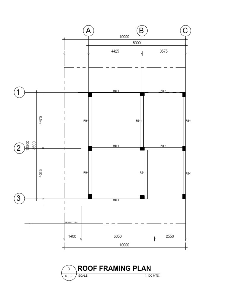 Roof Framing Plan | PDF